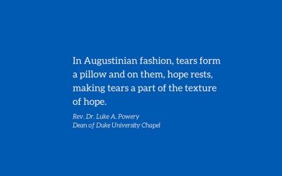 Dean Powery on Tears of Hope | Duke University Chapel